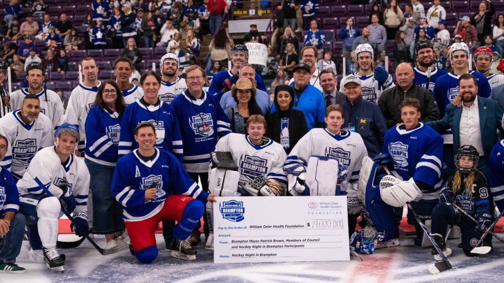 Brampton's Hockey Night 2024 Scores $14M for Second Hospital, Setting a ...